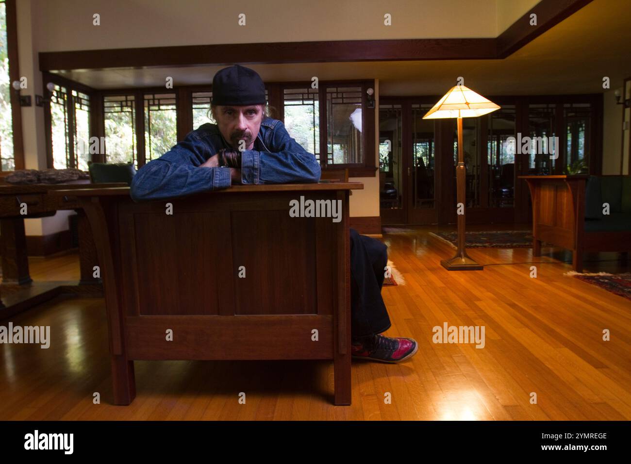 Acclaimed author TC Boyle resides in a Frank Lloyd Wright home in ...