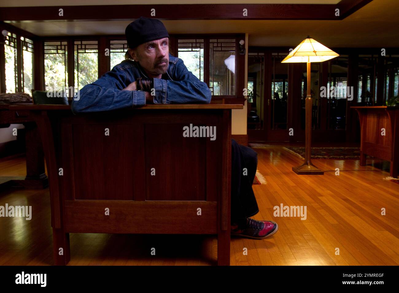 Acclaimed author TC Boyle resides in a Frank Lloyd Wright home in ...
