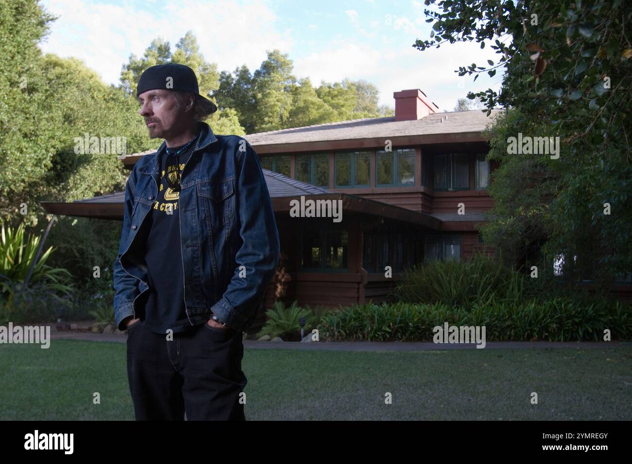Acclaimed author TC Boyle resides in a Frank Lloyd Wright home in ...