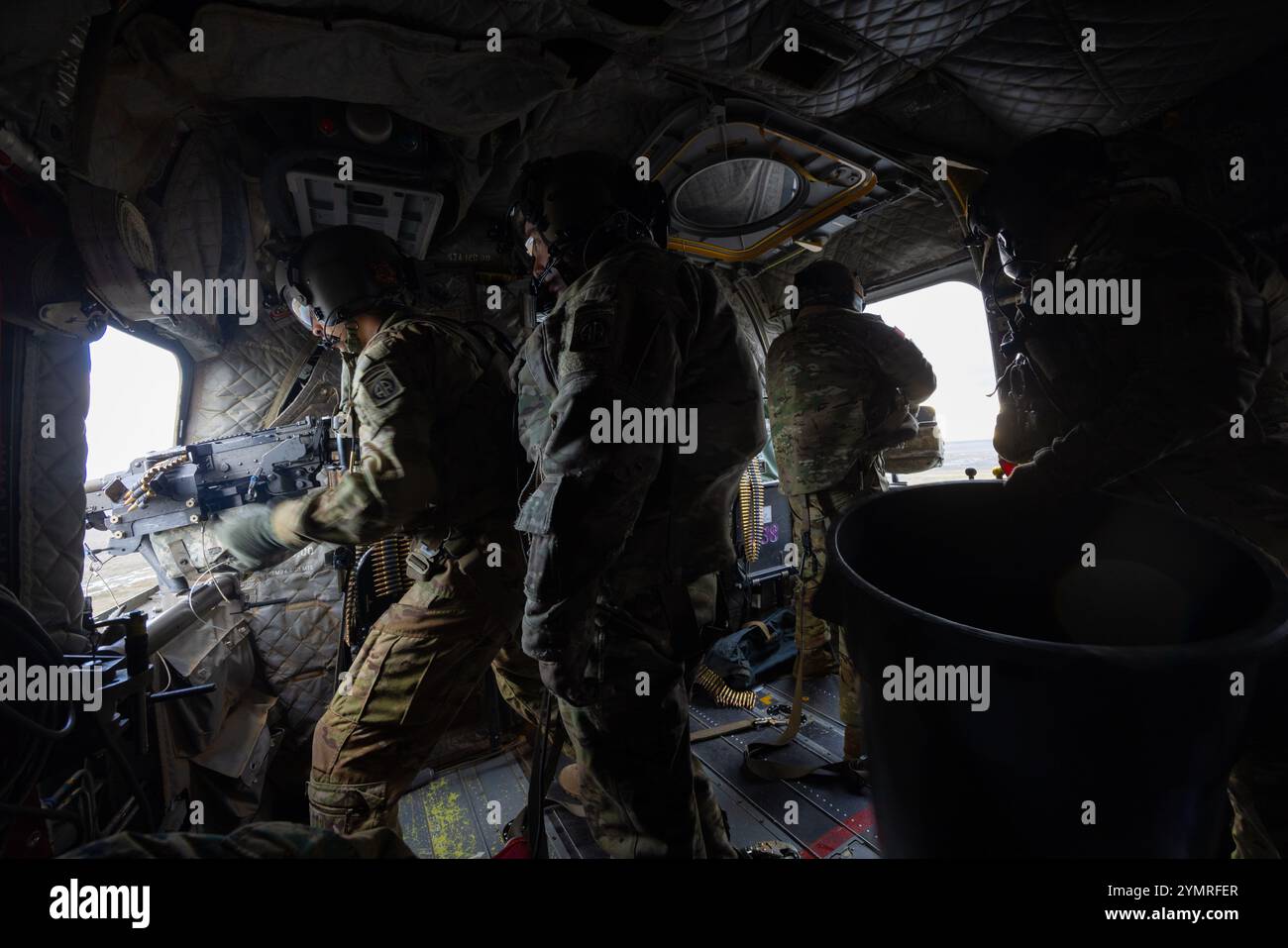 U.S. Soldiers assigned to B Company, 3-82 General Support Aviation ...