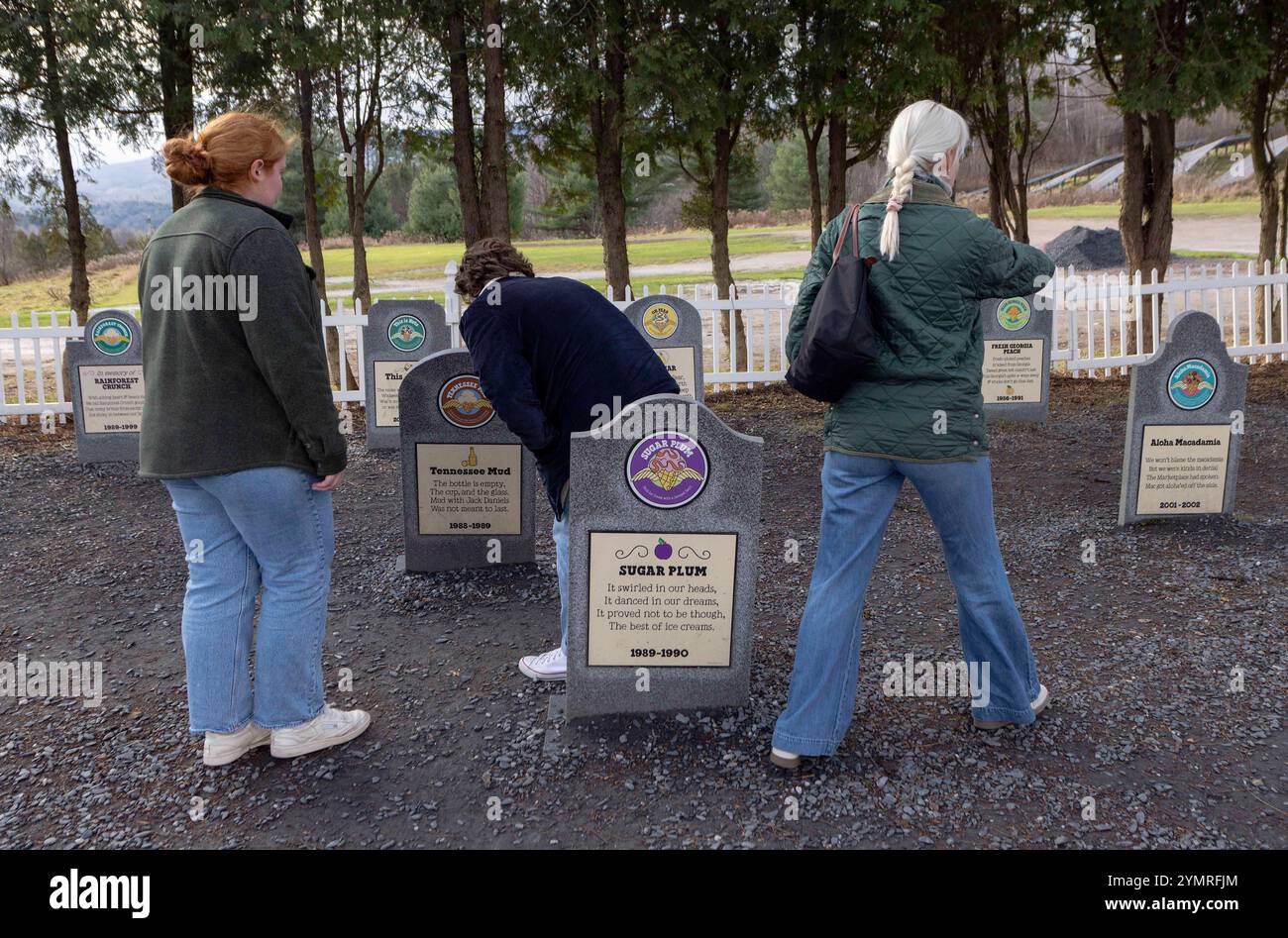Waterbury, Vermont, U.S.A. 22nd Nov, 2024. The Flavor Graveyard on the ...