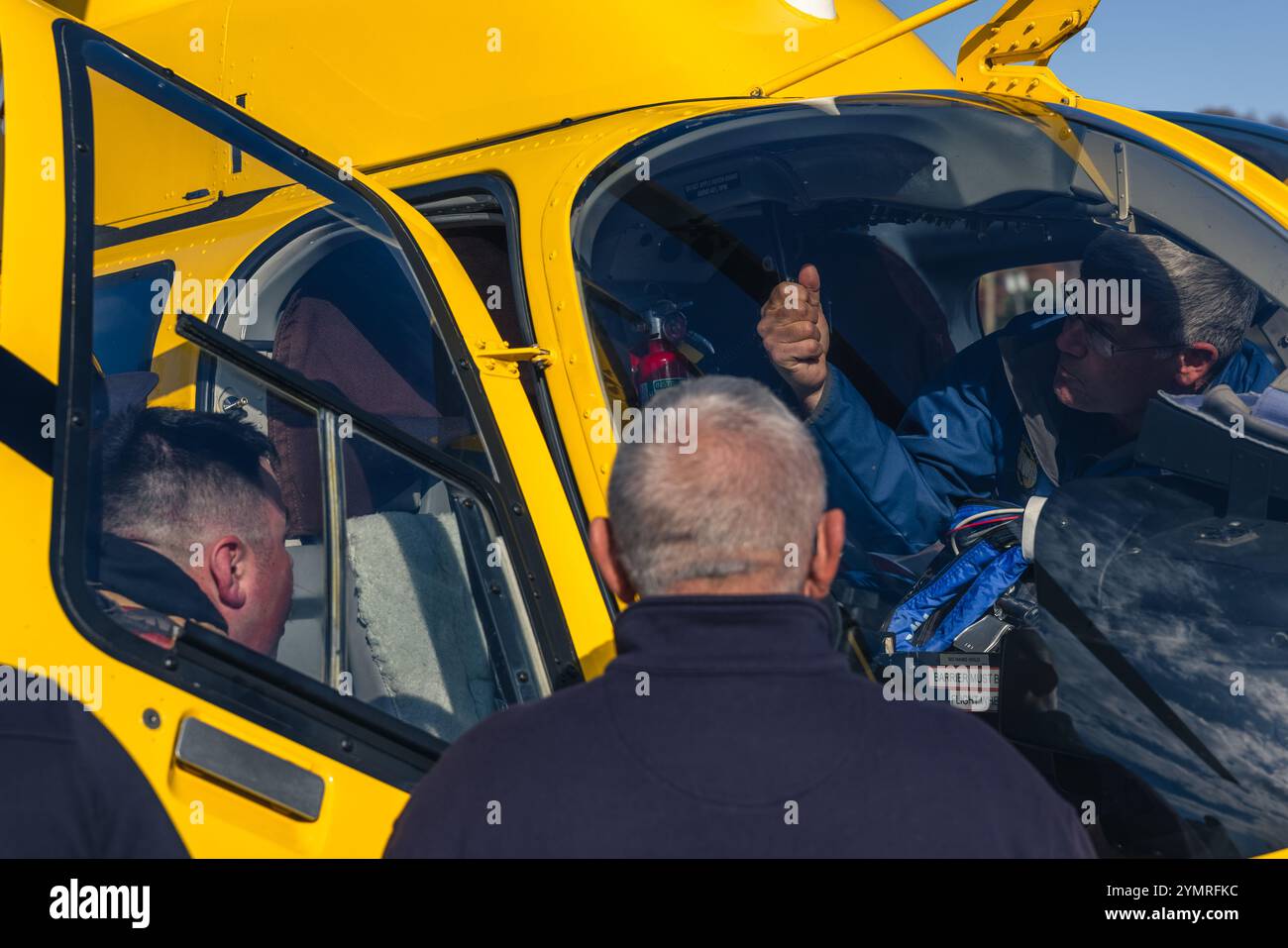 Jonathan Dunne, a flight captain with Petroleum Helicopters ...