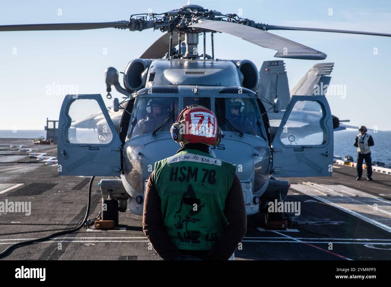 241121-N-FS097-1090 PACIFIC OCEAN (Nov. 21, 2024) Aviation Structural ...