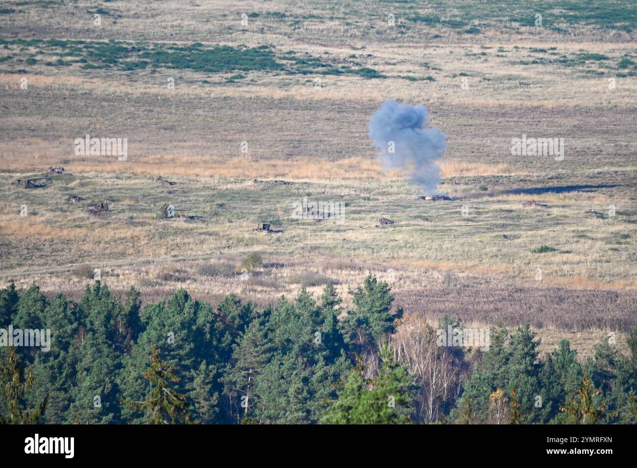 U.S. Soldiers from various units across Europe launch a Switchblade 600 ...