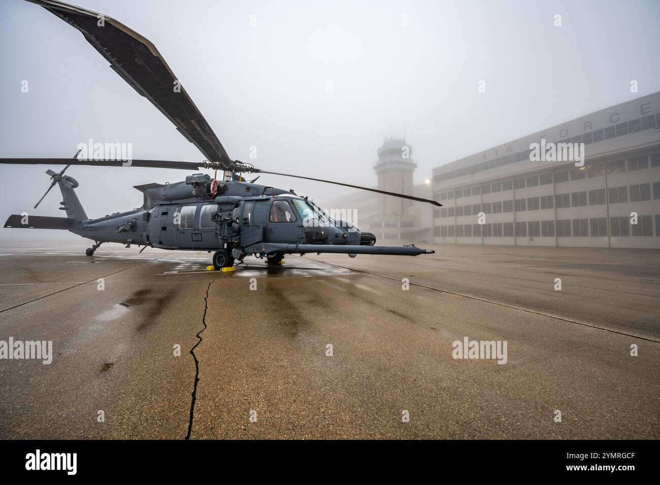 An HH-60W Jolly Green II, assigned to the 41st Rescue Squadron, Moody ...