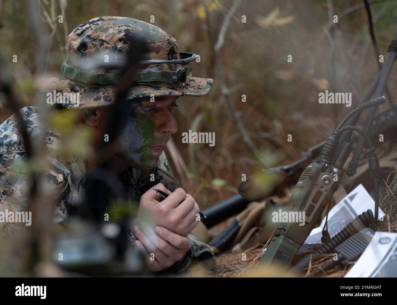U.S. Marine Corps 2nd Lt. Benjamin Daniels, from Kentucky and an air ...