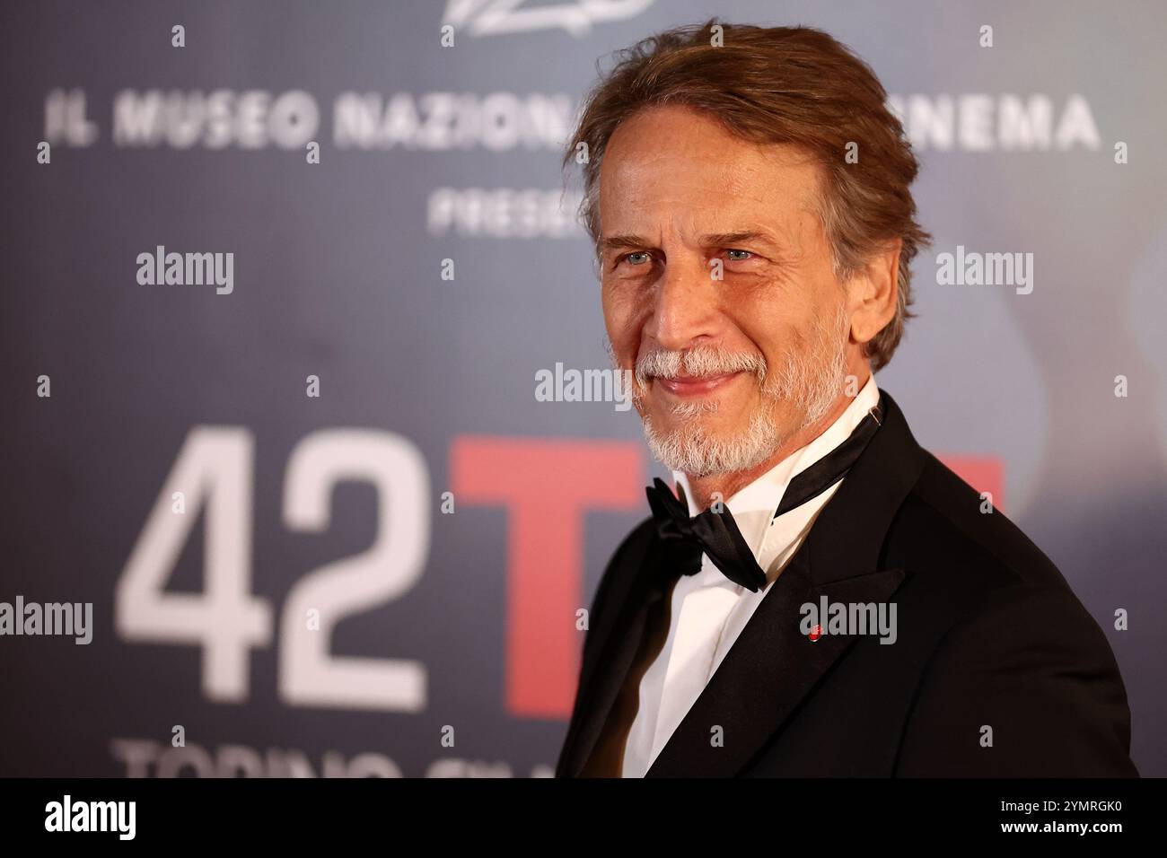 Turin, Italy. 22nd Nov, 2024. Actor Cesare Bocci attends the 42nd Torino Film Festival 2024 ...