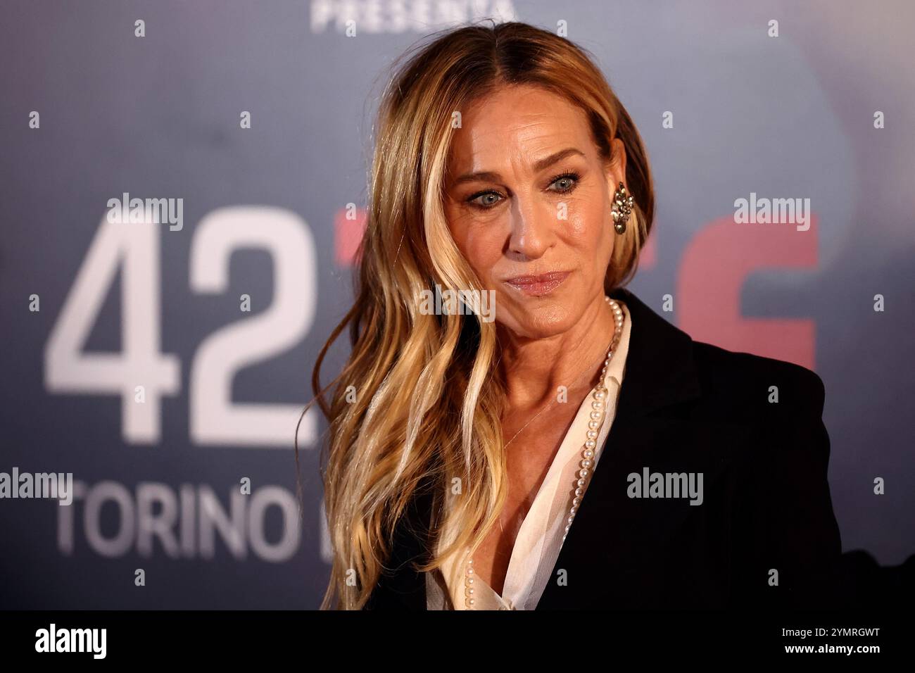 Turin, Italy. 22nd Nov, 2024. Actress Sarah Jessica Parker attends the ...
