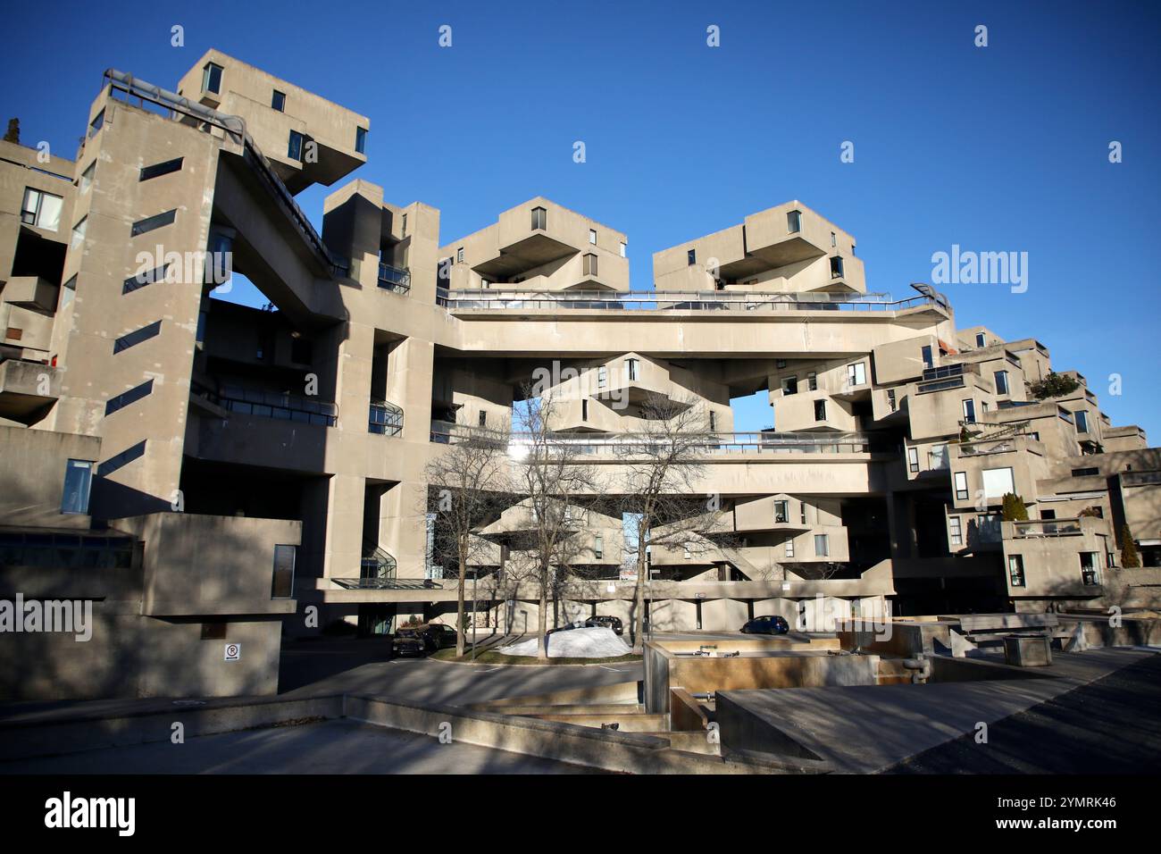 Montreal, Quebec, Canada. 22nd Dec, 2023. Habitat 67, by architect ...