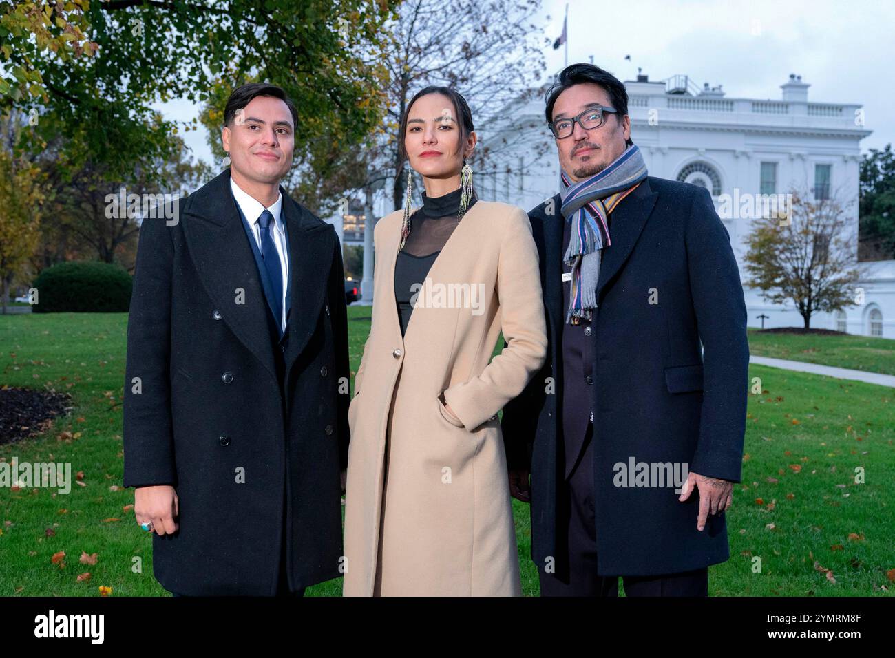 Members of AMC's "Dark Winds" Season 3 cast and crew actors Kiowa ...