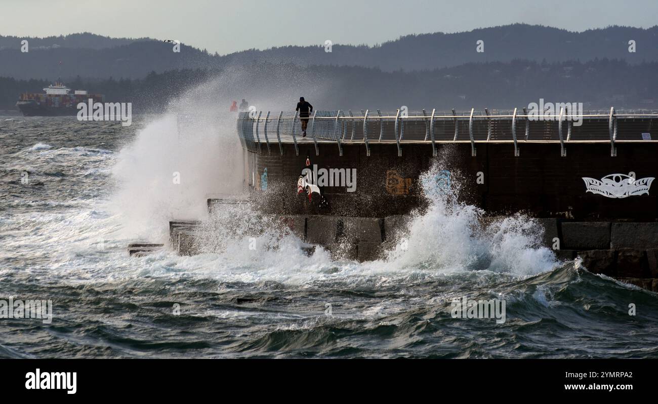 Ogden point storm hi-res stock photography and images - Alamy