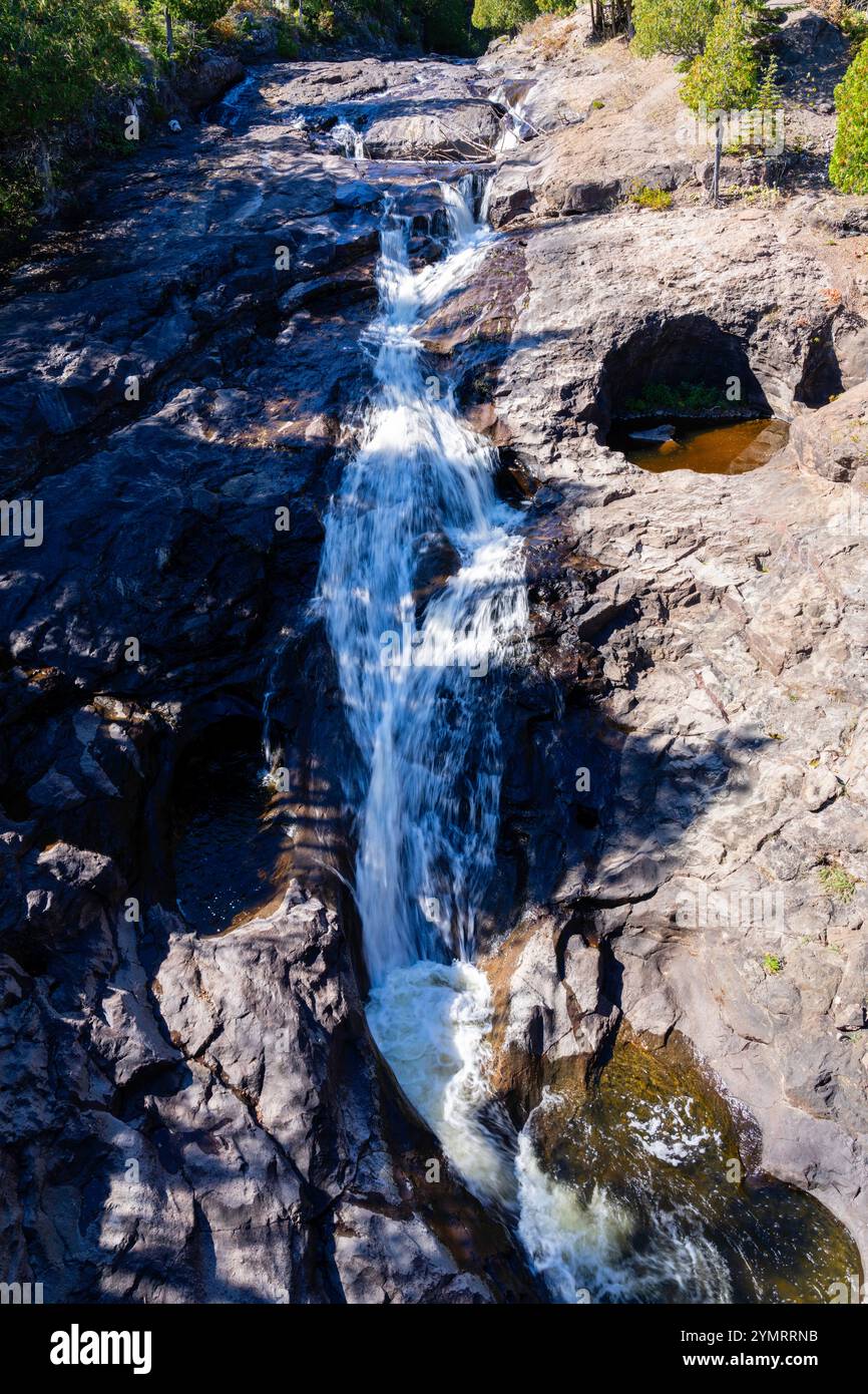 Cross River Falls, near Schroeder, Minnesota, USA Stock Photo - Alamy