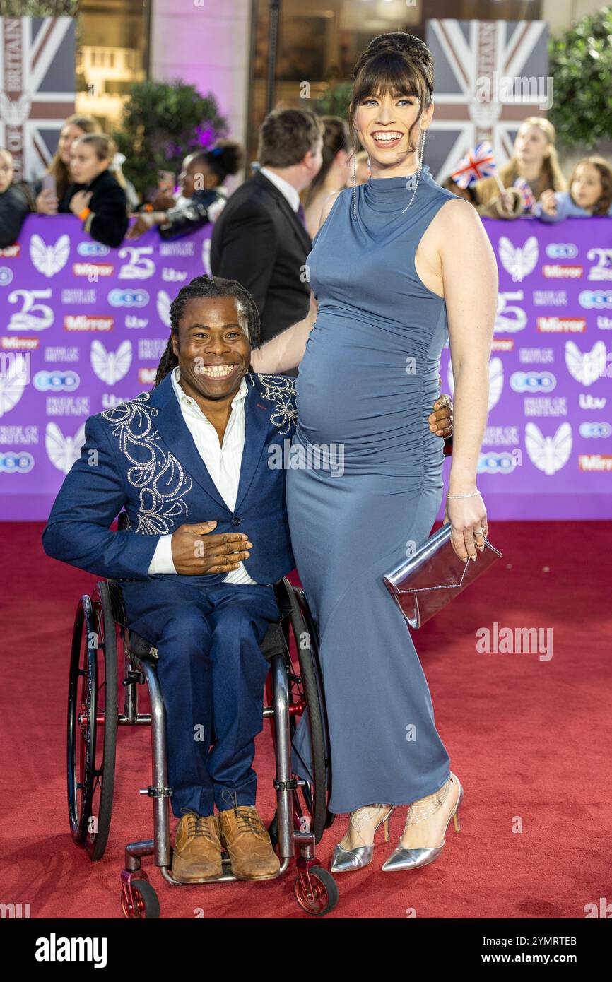 Celebs attend the Pride of Britain Awards Featuring: Ade Adepitan ...