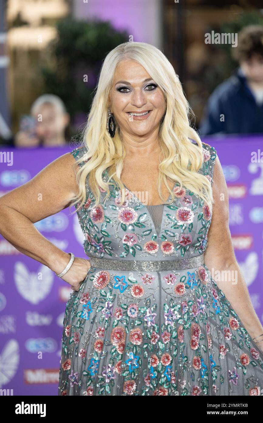 Celebs attend the Pride of Britain Awards Featuring: Vanessa Feltz ...