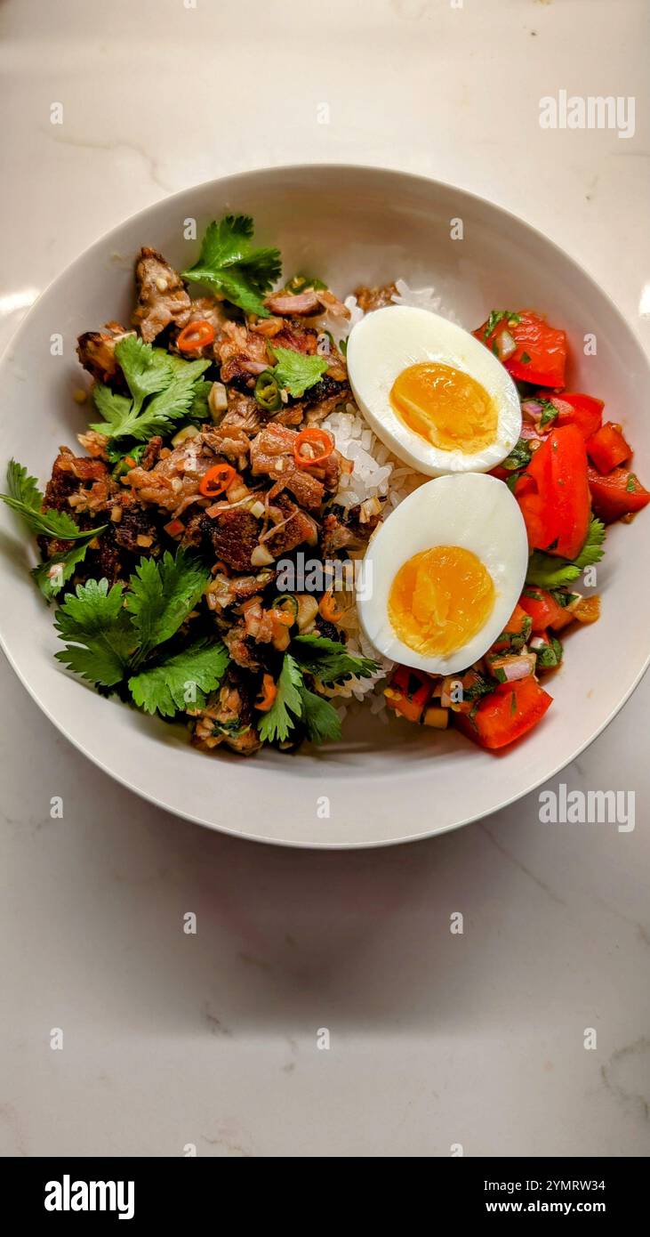 Colourful Filipino Lunch Stock Photo - Alamy