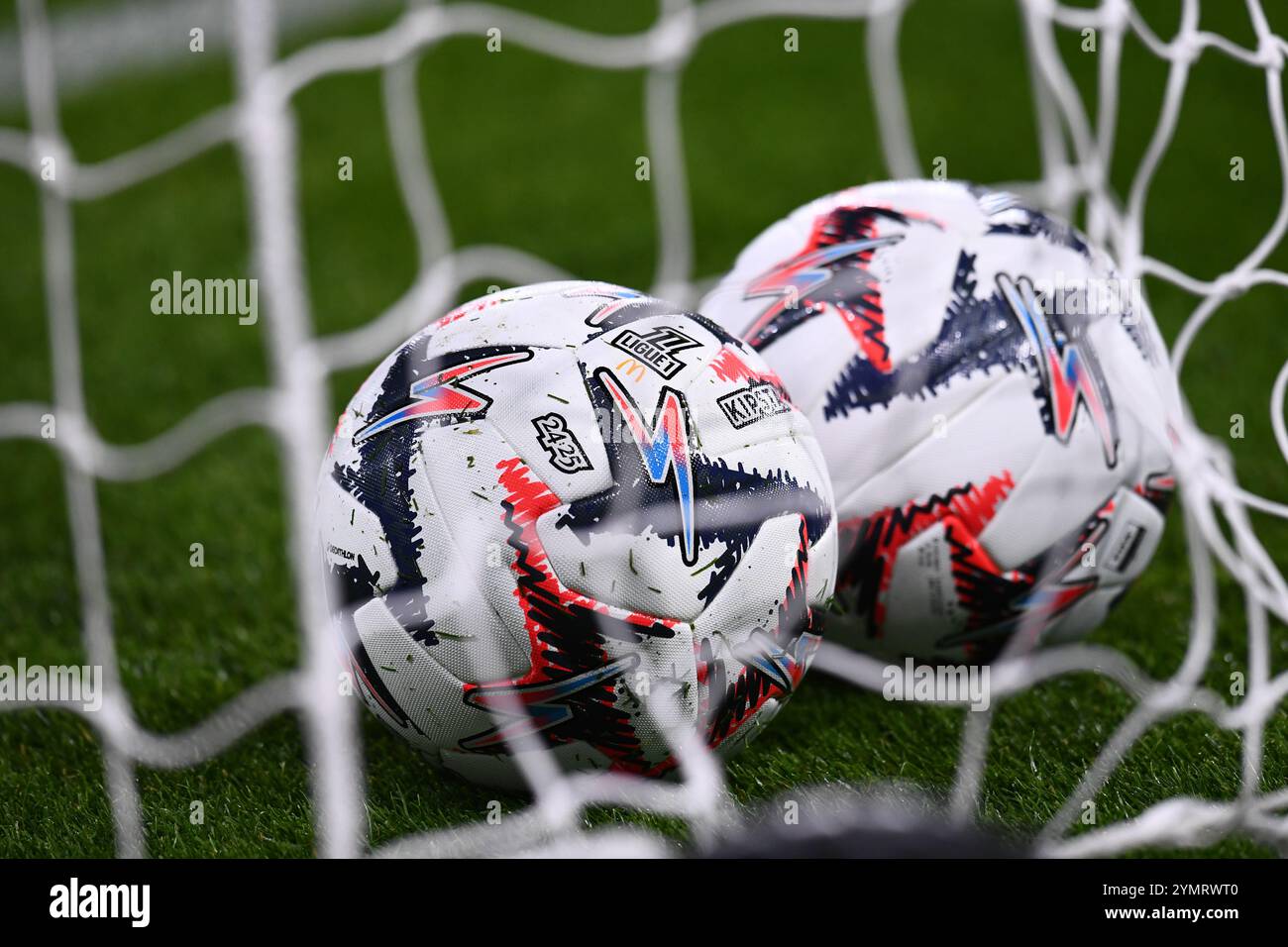 Illustration during the Ligue 1 McDonald's match between PSG and ...