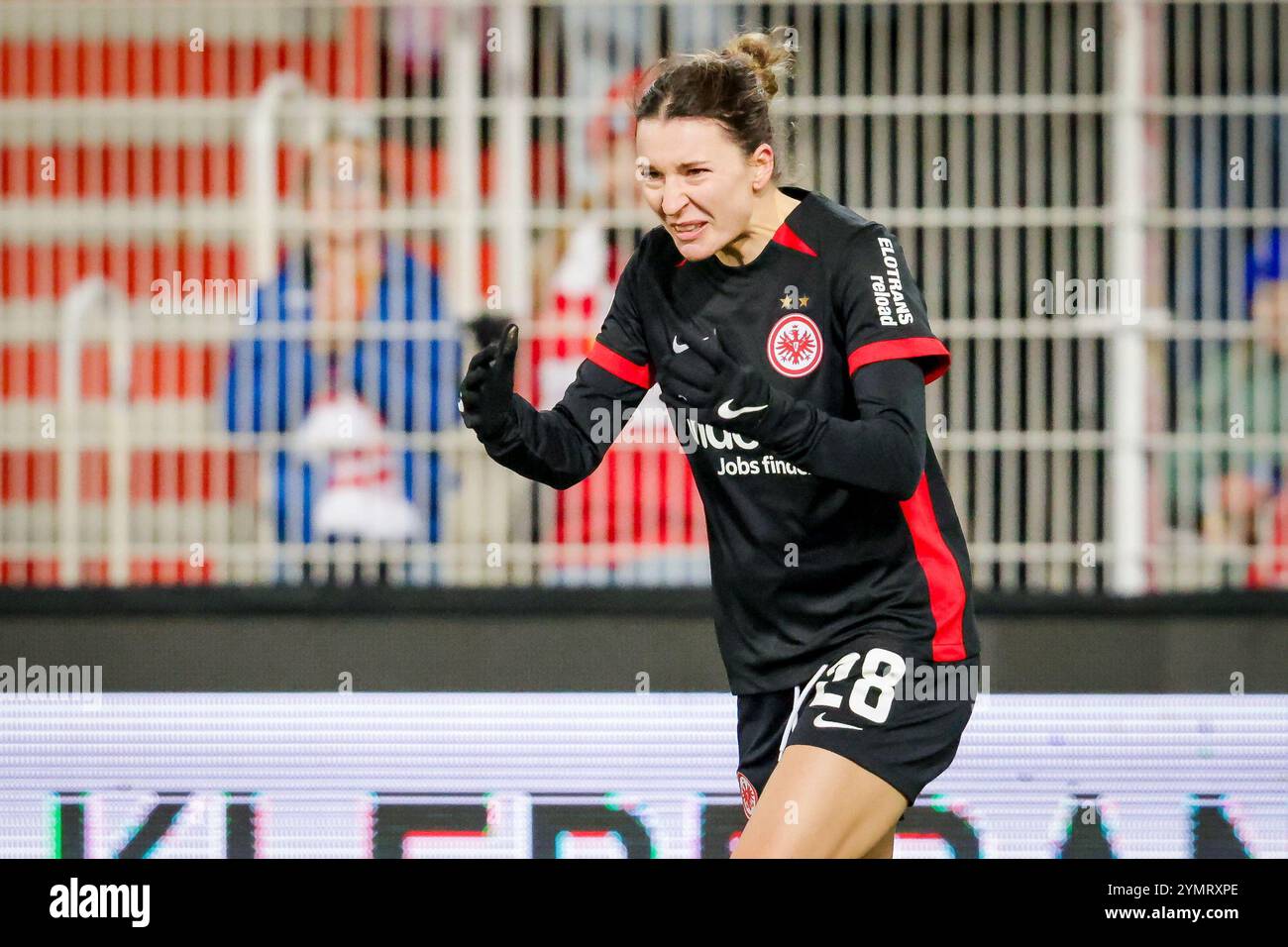 Berlin, Germany. 22nd, November 2024. Barbara Dunst (28) of Eintracht ...