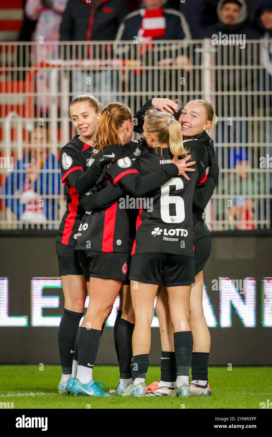 Berlin, Germany. 22nd Nov, 2024. Barbara Dunst (28) of Eintracht ...