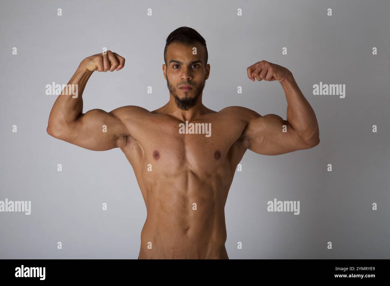Portrait bodybuilder beard in hi-res stock photography and images - Alamy
