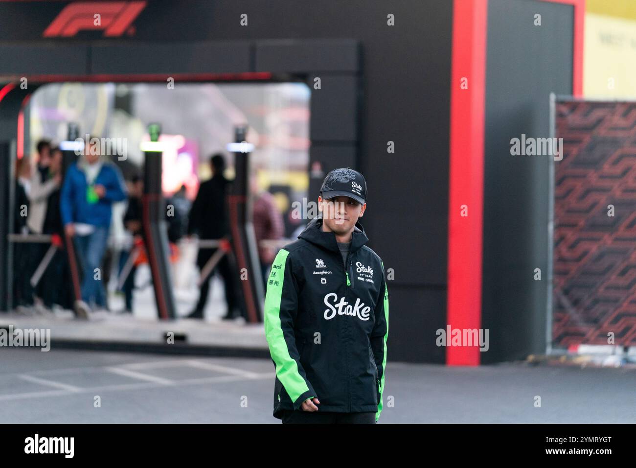 Las Vegas, United States. 22nd Nov, 2024. Chinese Formula One driver ...