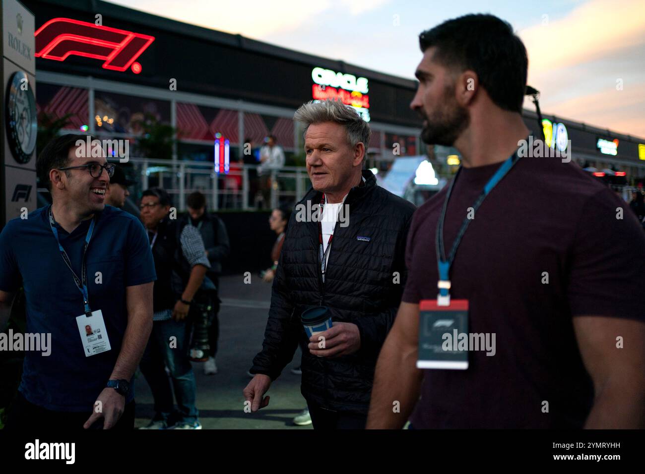 Las Vegas, United States. 22nd Nov, 2024. Chef Gordon Ramsey is seen in ...