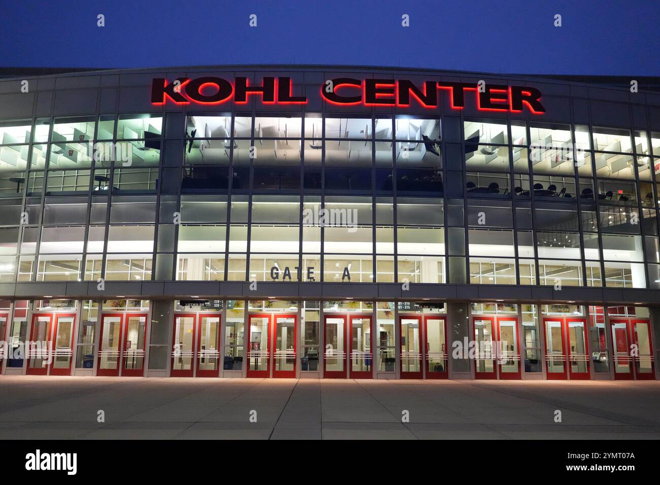 Wisconsin, USA. 22nd Nov, 2024. A general overall view of the Kohl ...
