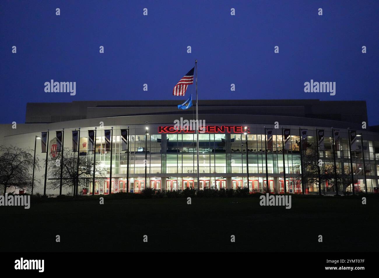 Wisconsin, USA. 22nd Nov, 2024. A general overall view of the Kohl ...