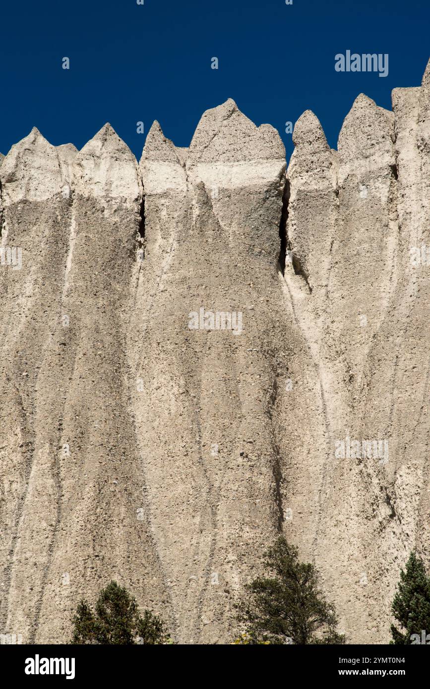 water, ice and wind eroded the sandstone to produce the hoodoos and ...