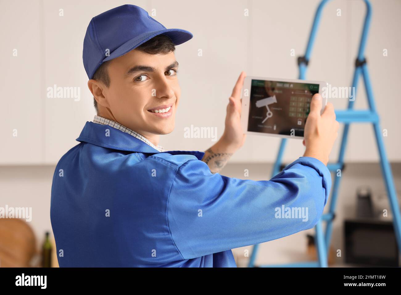 Installing smart home remote hi-res stock photography and images - Alamy