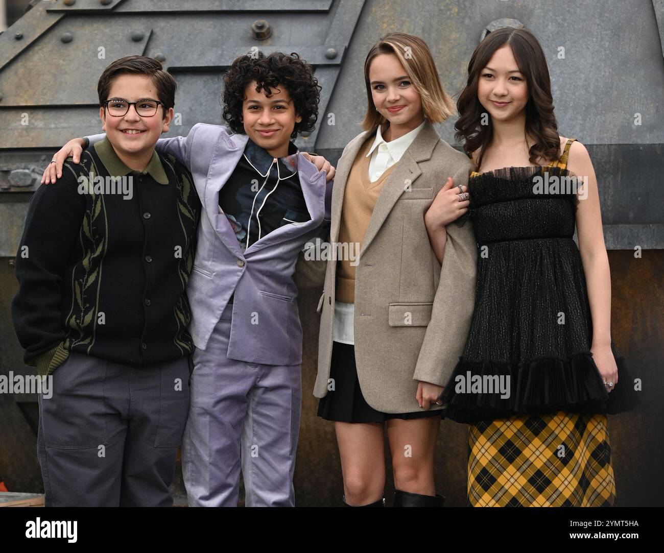 Photocall for the Disney series Star Wars Skeleton Crew in Trafalgar ...