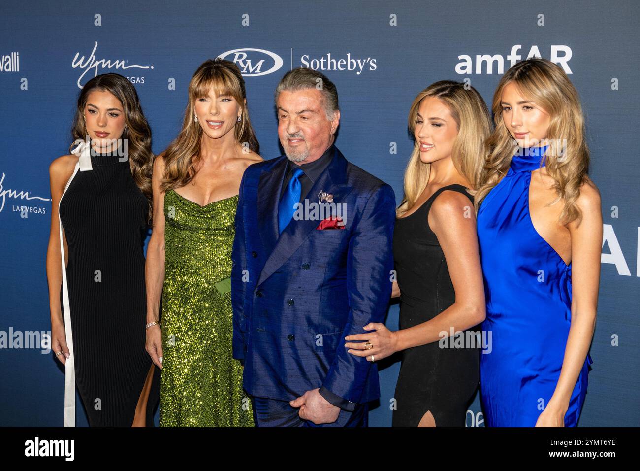 Sylvester stallone and sistine stallone hi-res stock photography and ...