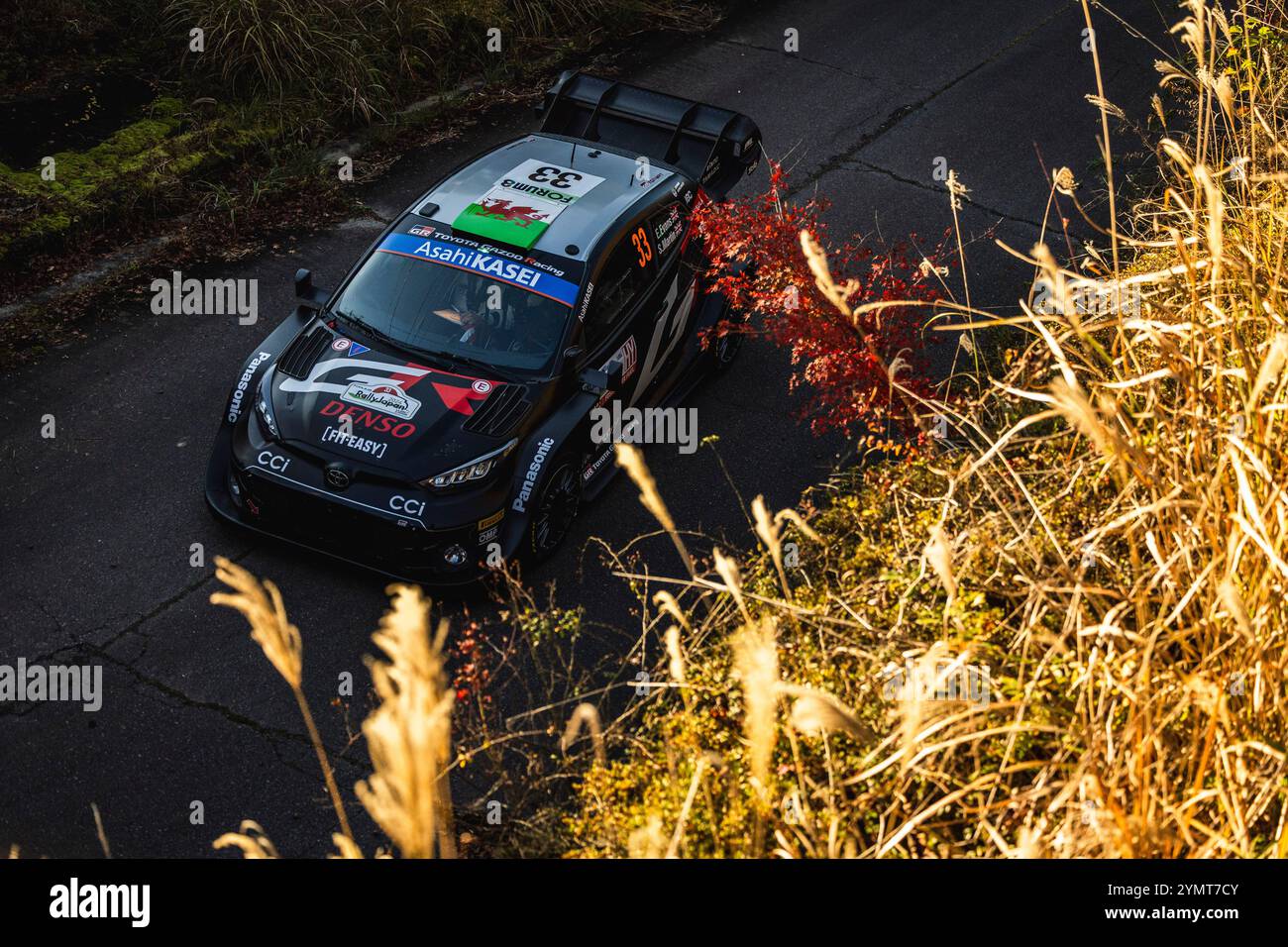 33 EVANS Elfyn, MARTIN Scott, Toyota GR Yaris Rally1, action during the ...