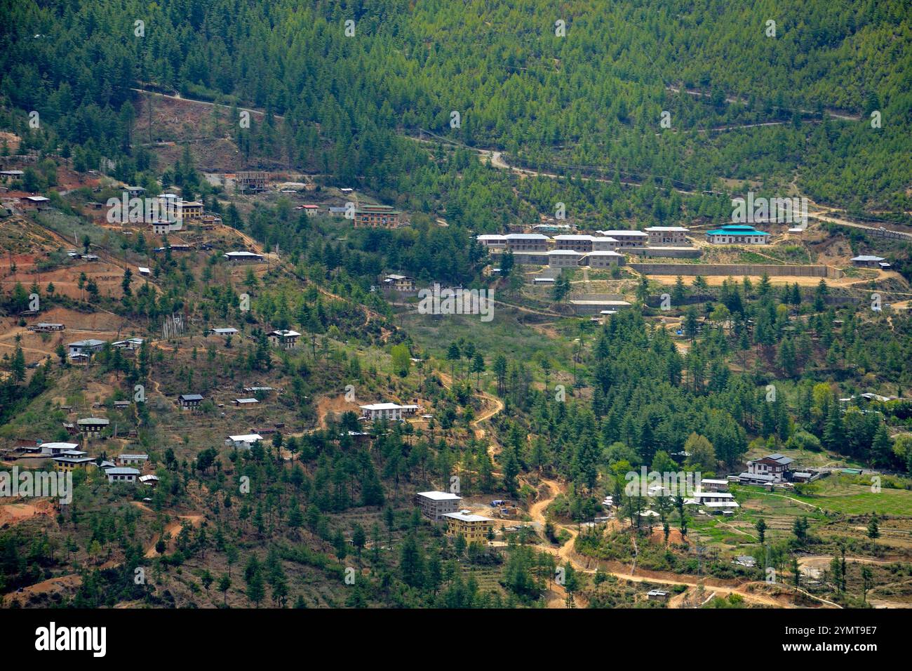 Beautiful and scenic landscapes, countryside, Bhutan Stock Photo - Alamy