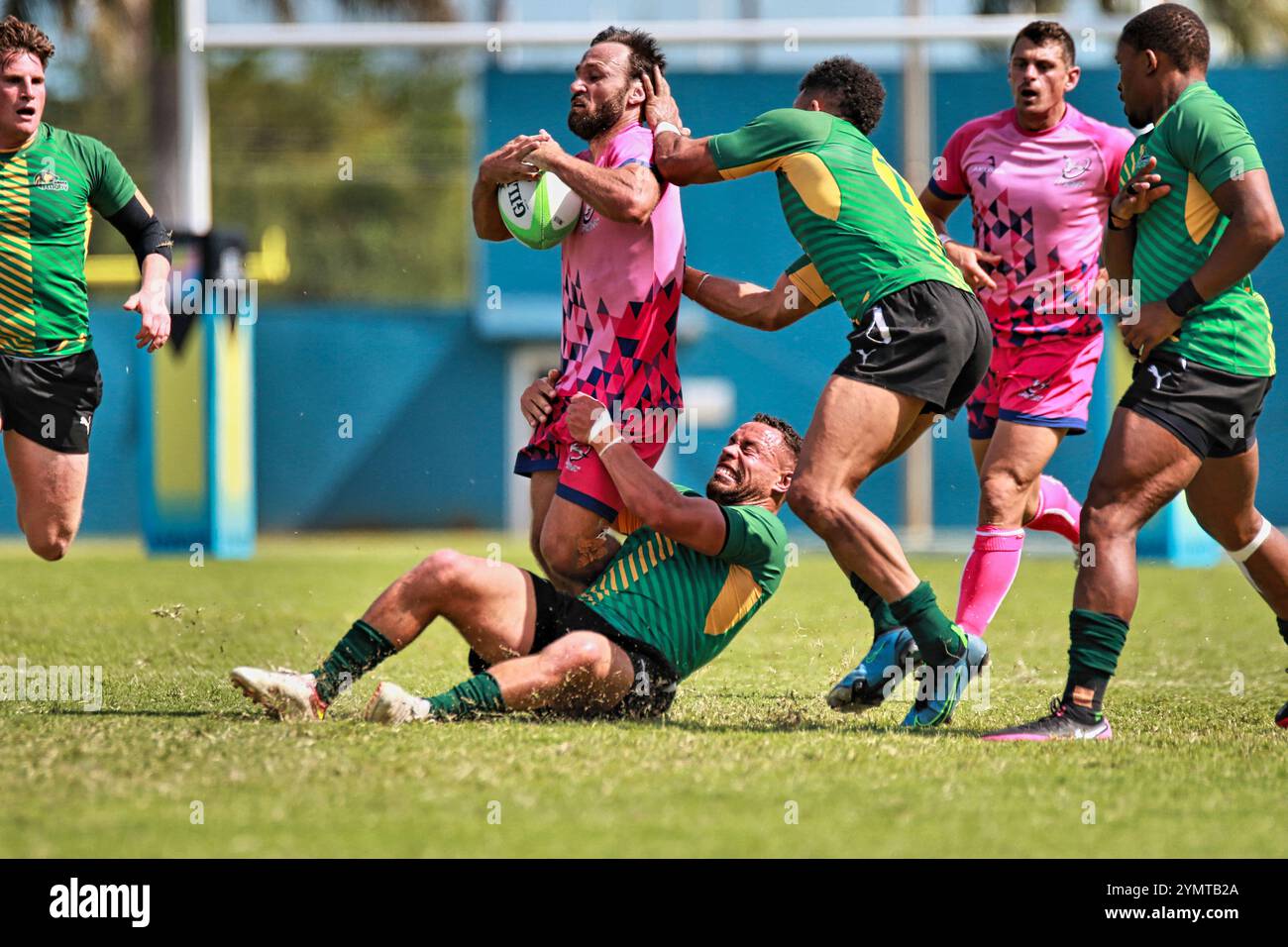 Men 2022 Rugby RAN Seven Qualifier Tournament in The Bahamas. Jamaica ...