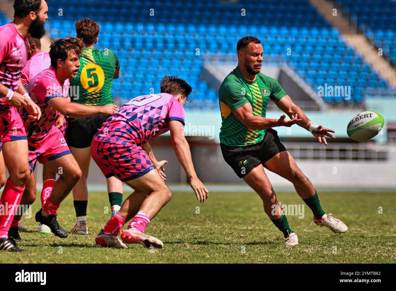 Men 2022 Rugby RAN Seven Qualifier Tournament in The Bahamas. Jamaica ...