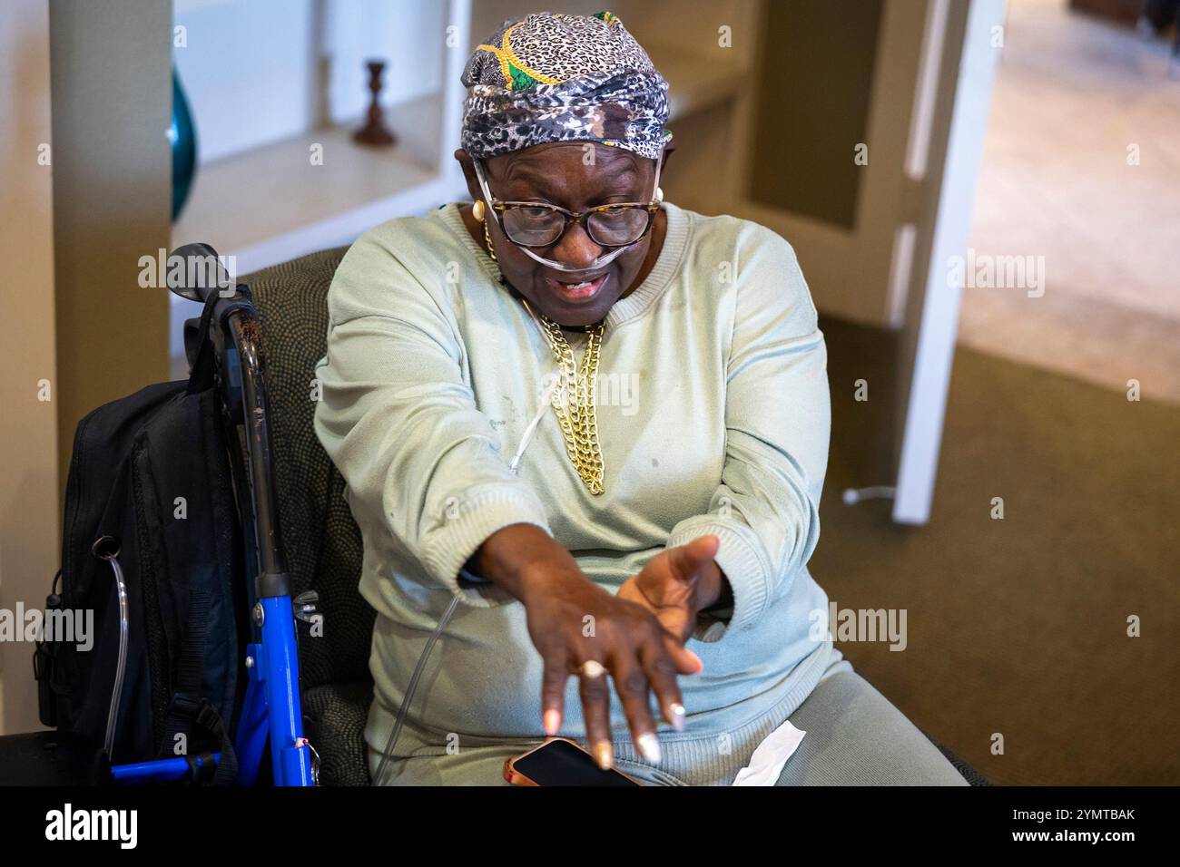 Patricia Johnican explains how friends and family members helped her ...