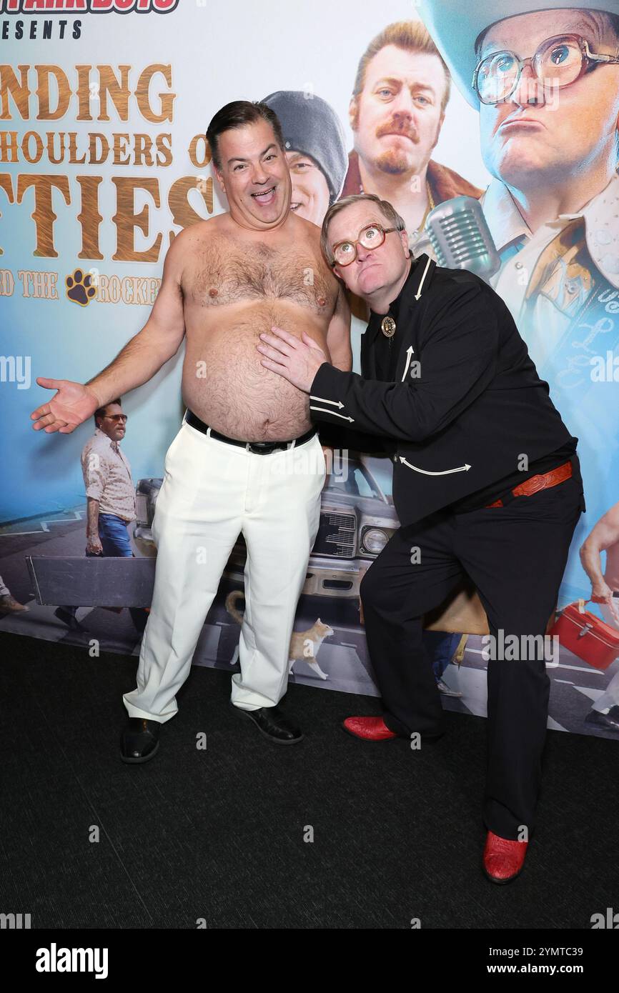 Los Angeles, Ca. 22nd Nov, 2024. Patrick Roach and Mike Smith at the LA premiere of Standing on ...