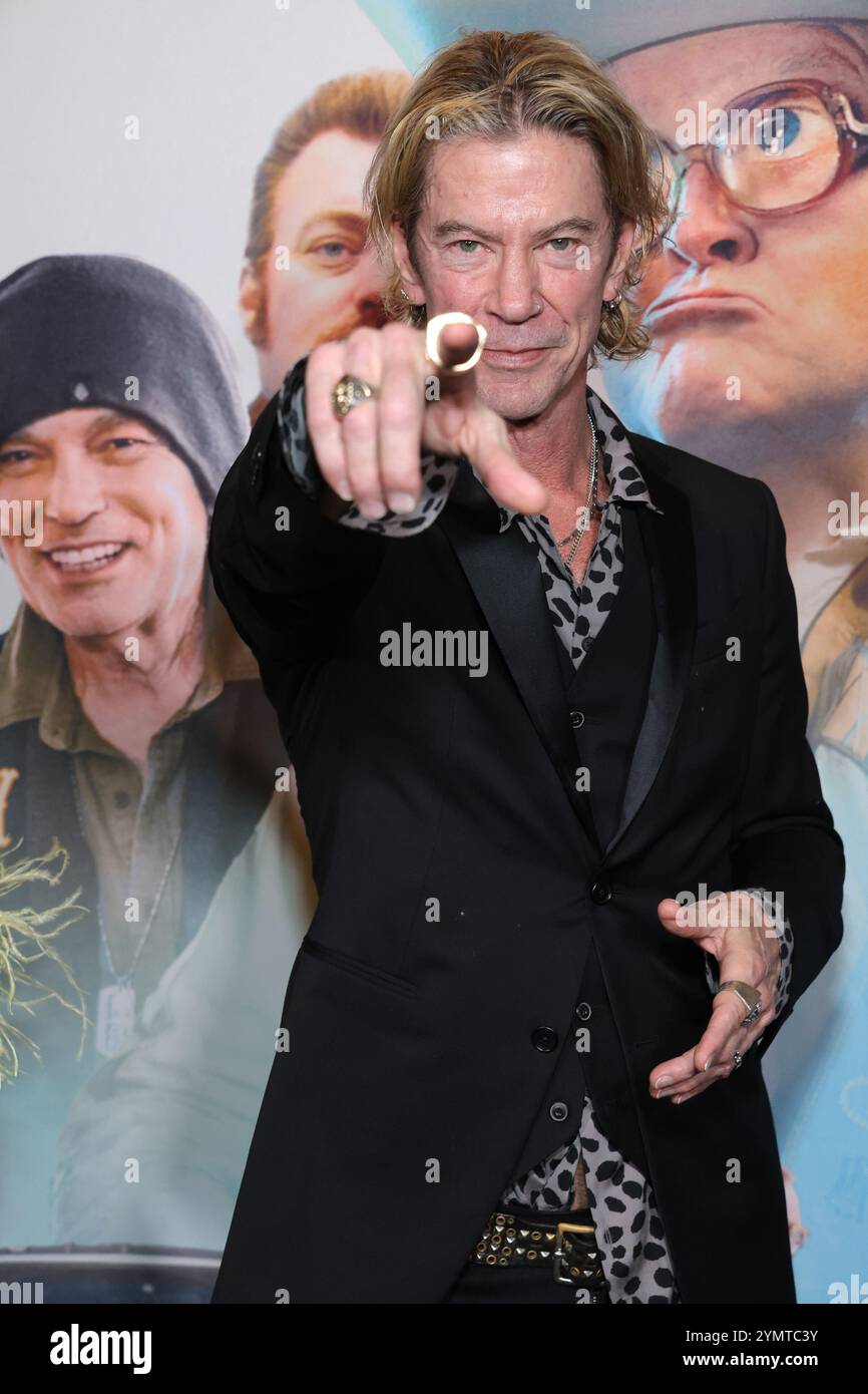 Los Angeles, Ca. 22nd Nov, 2024. Duff McKagan at the LA premiere of ...