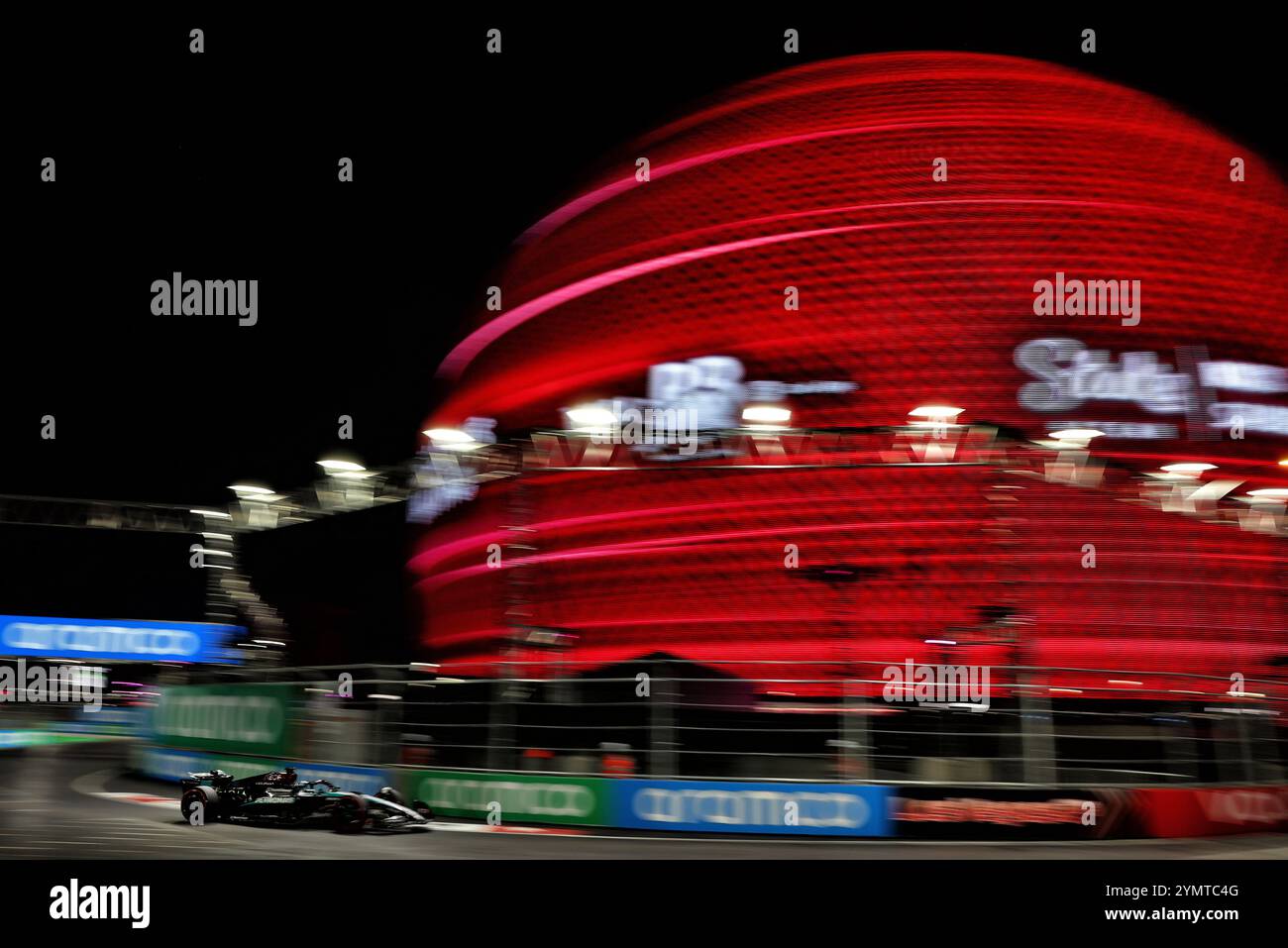 Las Vegas, USA. 22nd Nov, 2024. George Russell (GBR) Mercedes AMG F1 ...