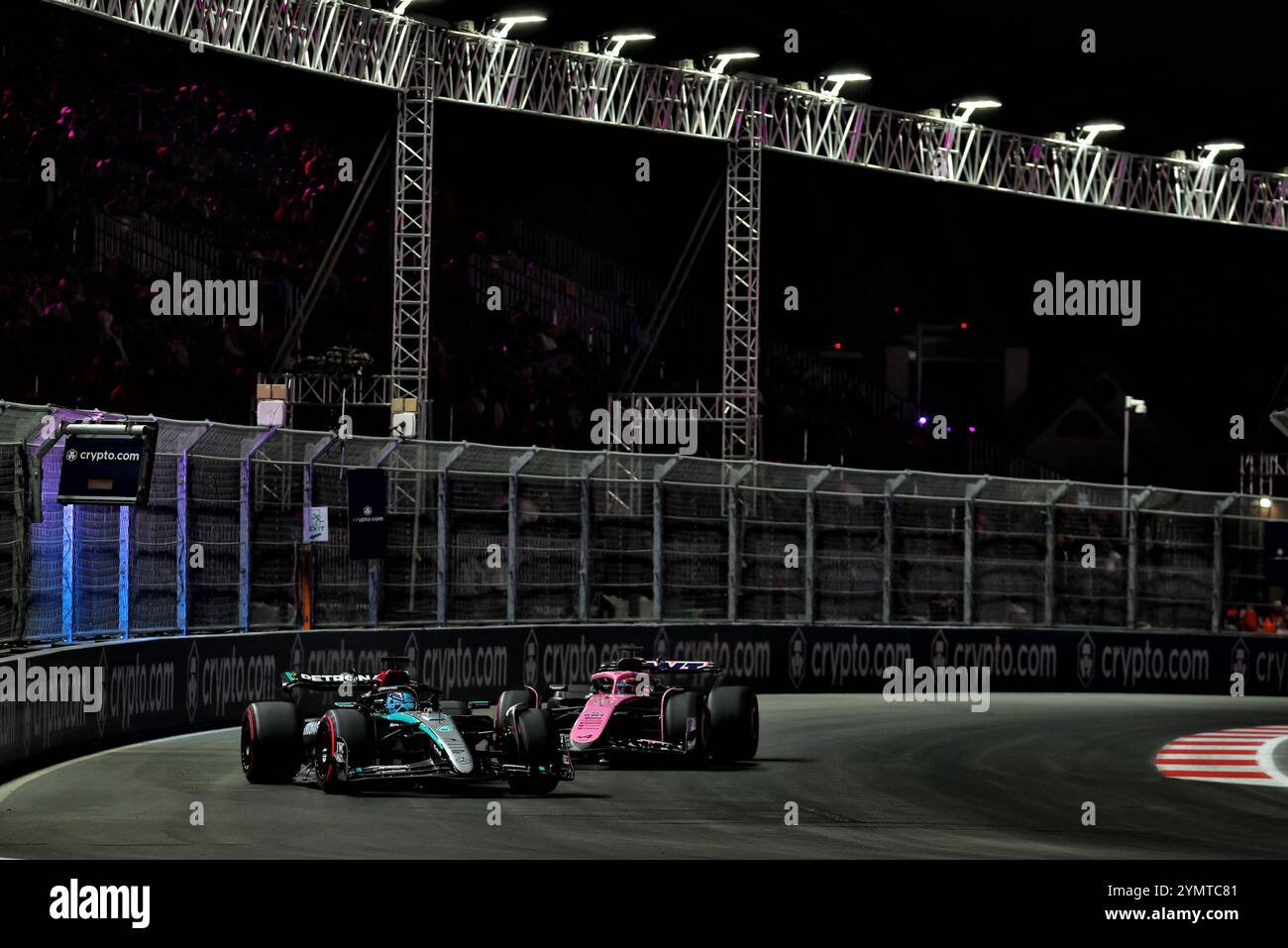 Las Vegas, USA. 22nd Nov, 2024. George Russell (GBR) Mercedes AMG F1 ...