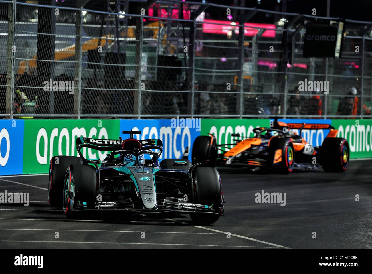 Las Vegas, USA. 22nd Nov, 2024. George Russell (GBR) Mercedes AMG F1 ...