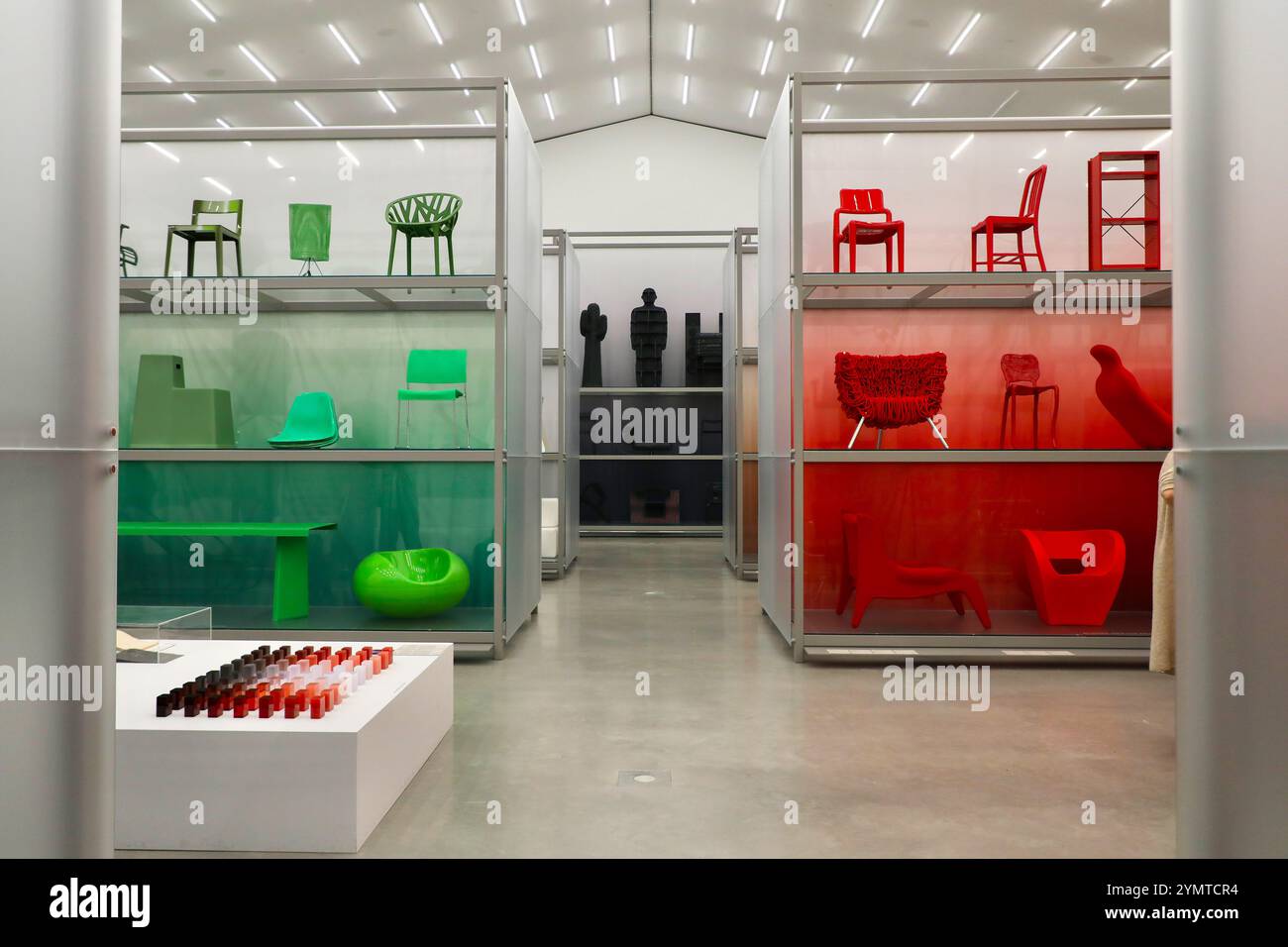 Colour Rush installation by Sabine Marcelis at the Vitra Schaudepot's ...