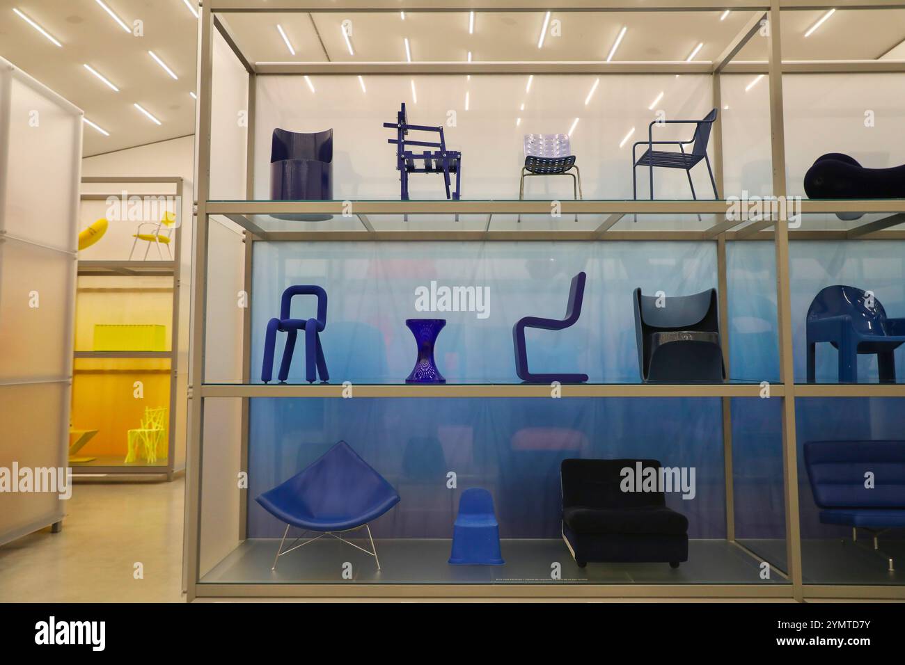 Colour Rush installation by Sabine Marcelis at the Vitra Schaudepot's ...