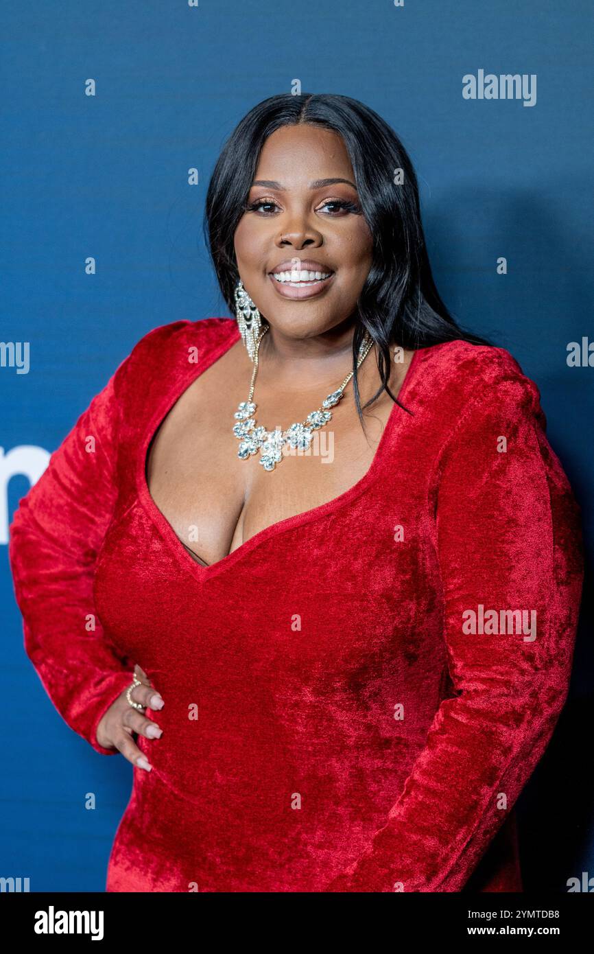 Las Vegas, NV, USA. 22nd Nov, 2024. Amber Riley at amfAR Las Vegas at ...