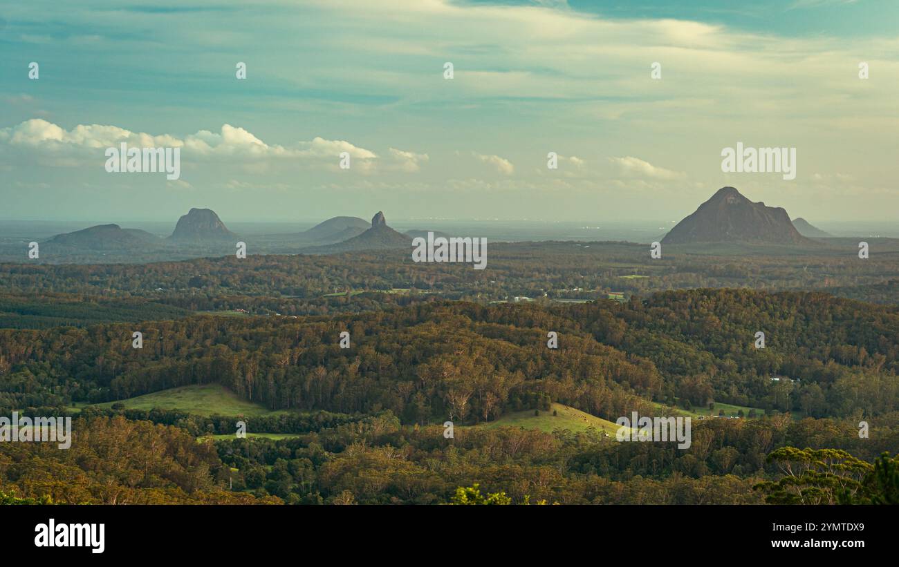 Glasshouse mountain beerwah hi-res stock photography and images - Alamy