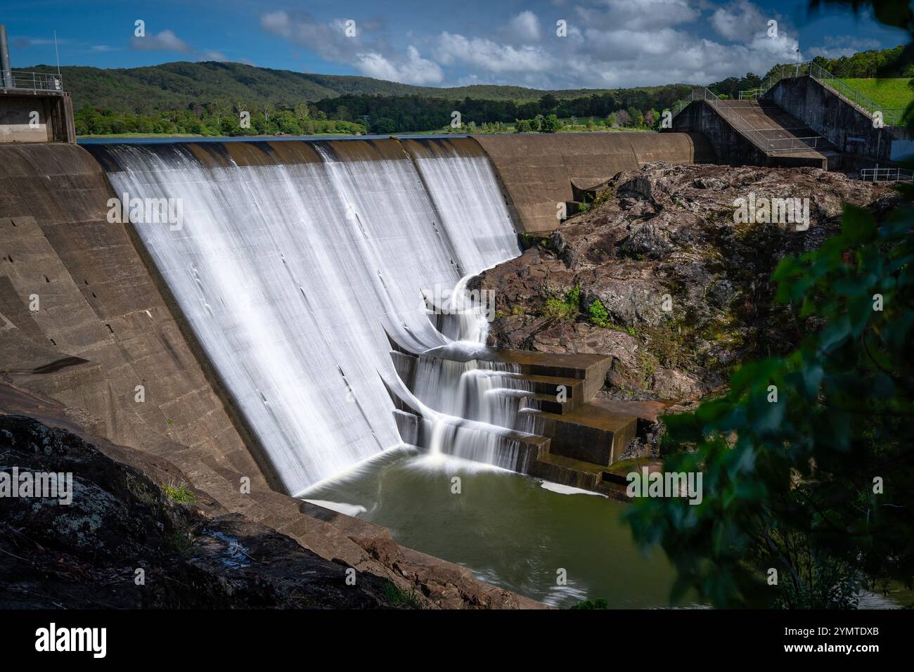 Beautiful Wappa Dam falls park, QLD, Australia Stock Photo - Alamy