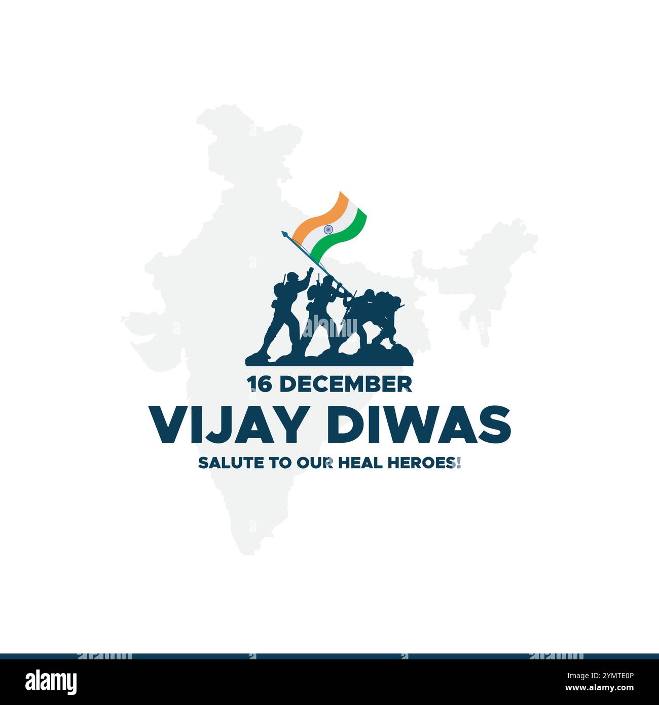 Vijay Diwas. Victory Day. 16 December 1971. Holiday Concept. Template ...