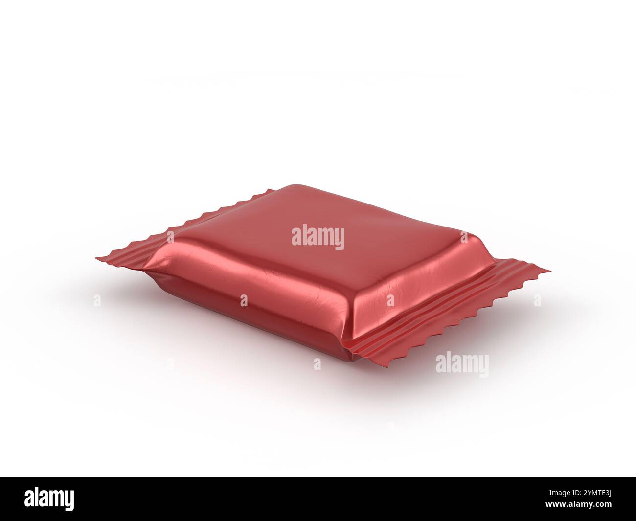 Candy bar package on a white background. 3d illustration Stock Photo ...