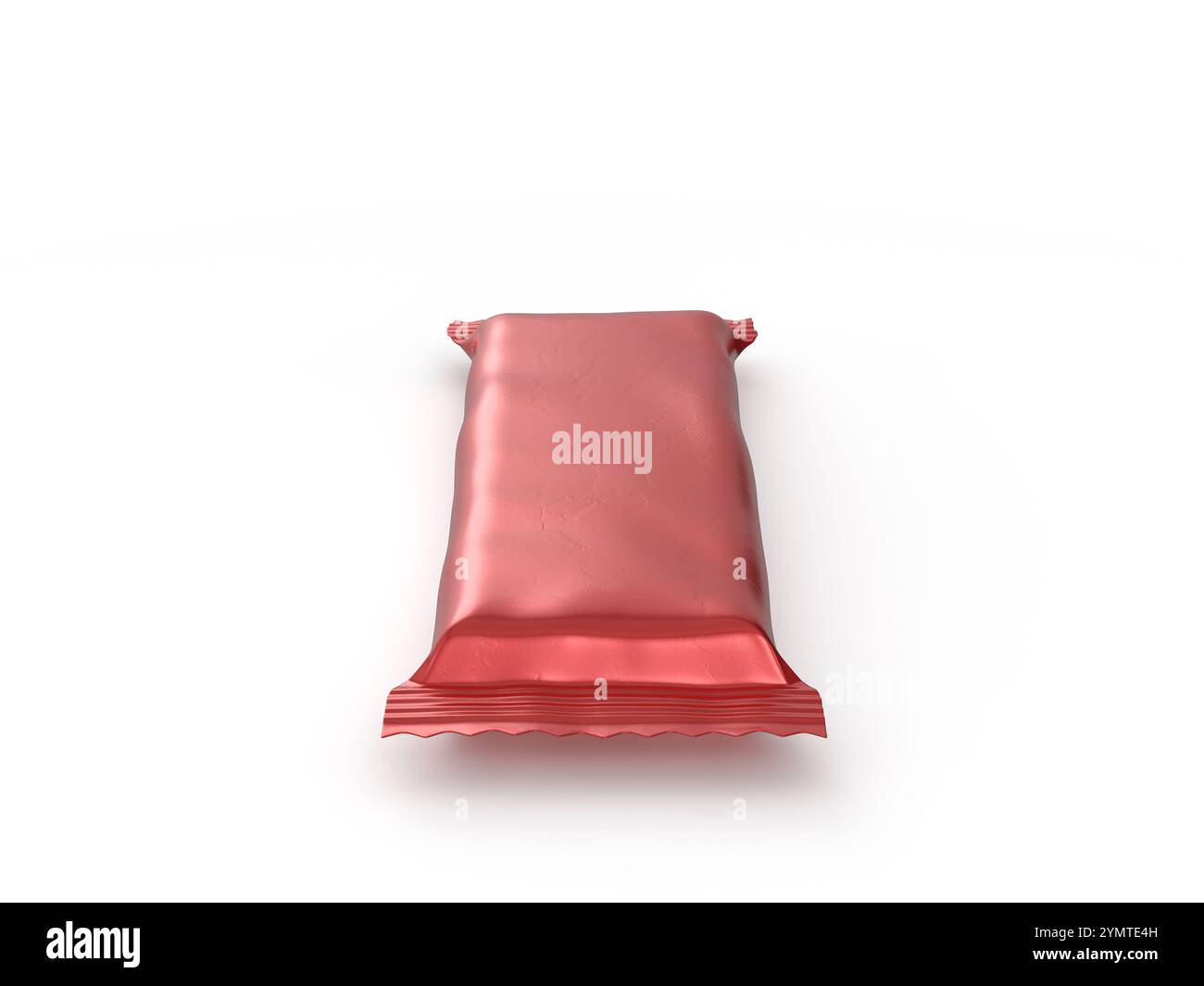 Candy bar package on a white background. 3d illustration Stock Photo ...