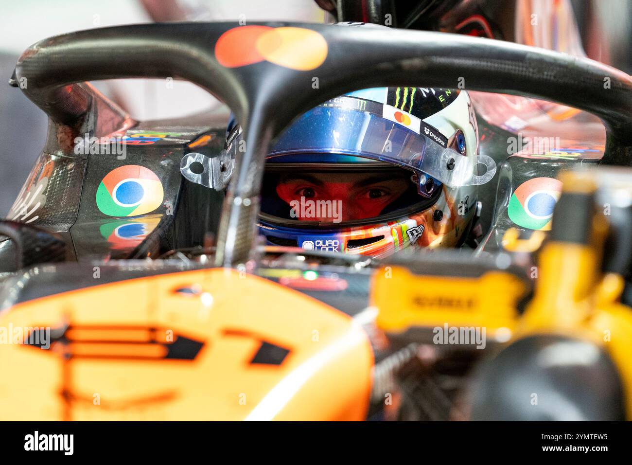 Las Vegas, United States. 22nd Nov, 2024. Australian Formula One driver ...